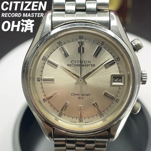 Citizen Record Master Vintage Hand-Wound Watch Overhauled 60s Used | eBay