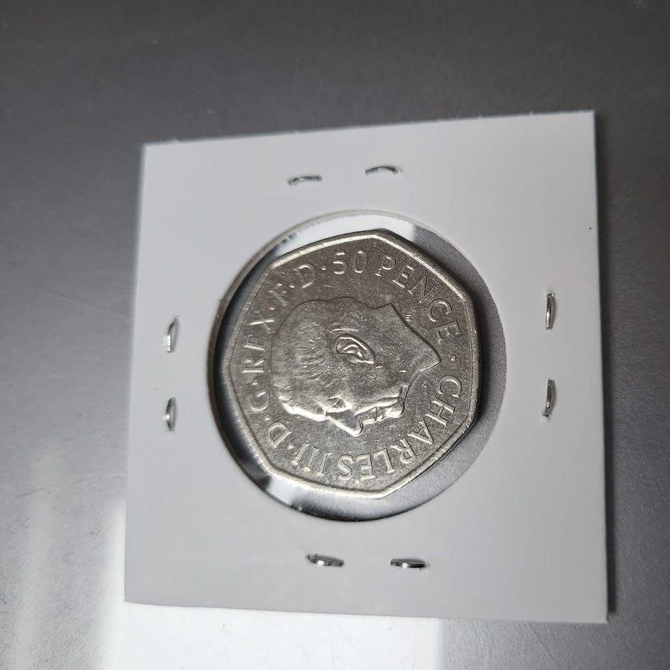 Collectable 50p Coin - King Charles III (2022) Fast and Free Delivery ...