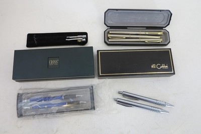 Job Lot of Vintage Ballpoint Pens / Pencil / Fountain Pen - Colibri ...
