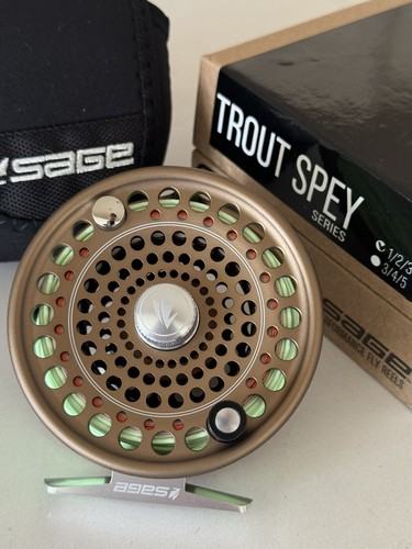 **BEAUTIFUL** 🔥 SAGE TROUT SPEY 1/2/3wt Fly Reel!! 🔥 ~NEW~ | eBay