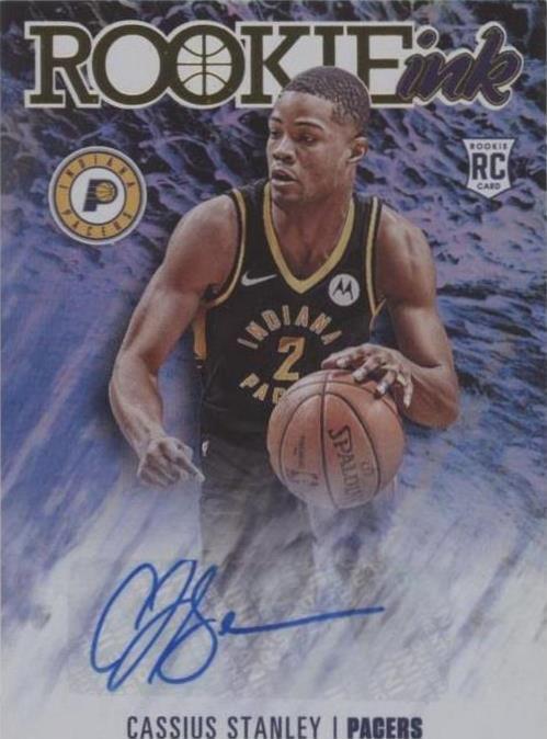2020-21 Panini NBA Hoops - Rookie Ink Cassius Stanley #RI-CST (AU, RC ...