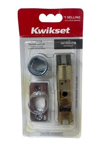 Kwikset Universal 6 Way Adjustable Springlatch Satin Chrome for sale ...