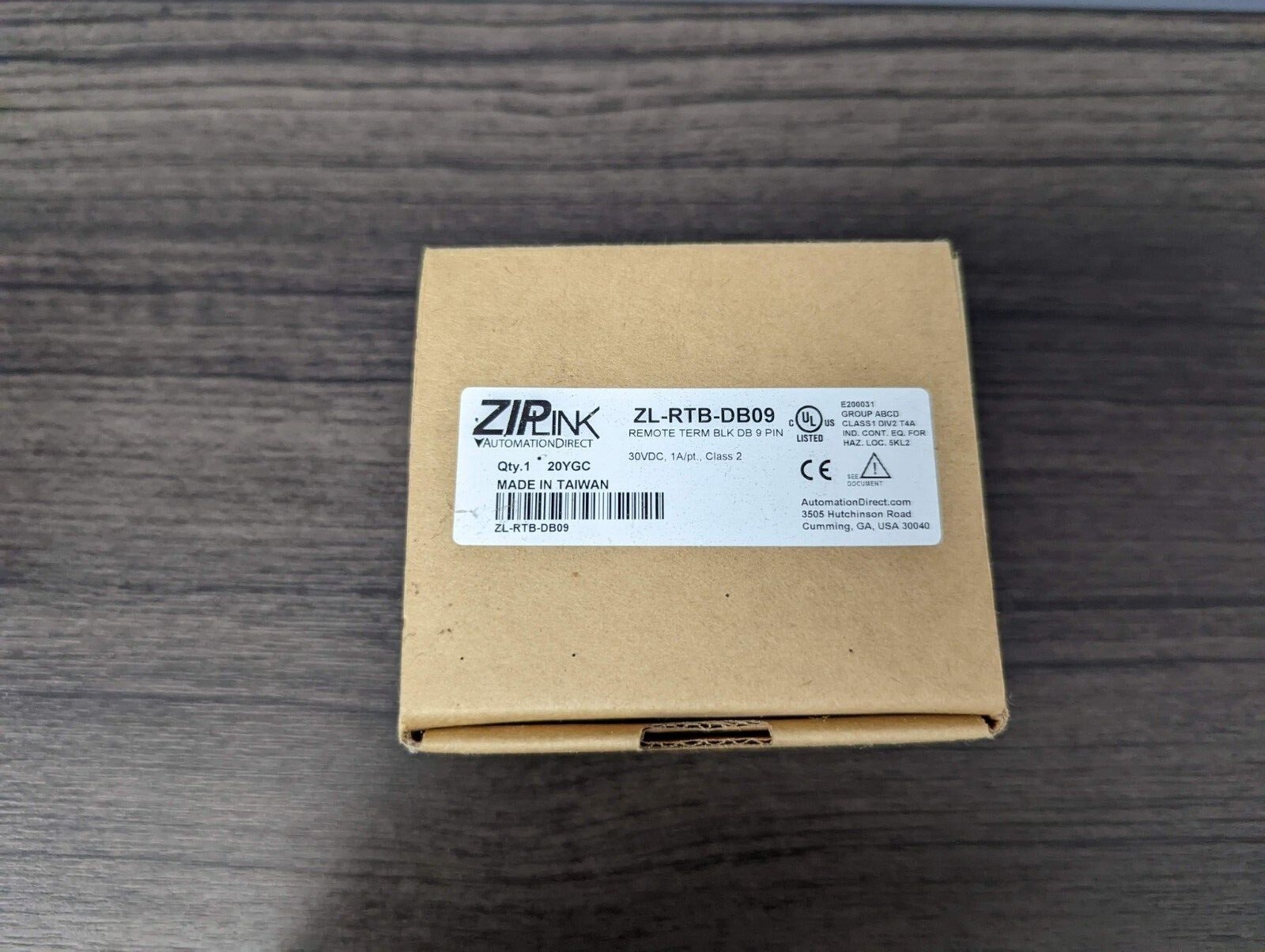 ZipLink ZL-RTB-DB09 Remote Termination Block, DB, 9 Pin, RS1268 | eBay
