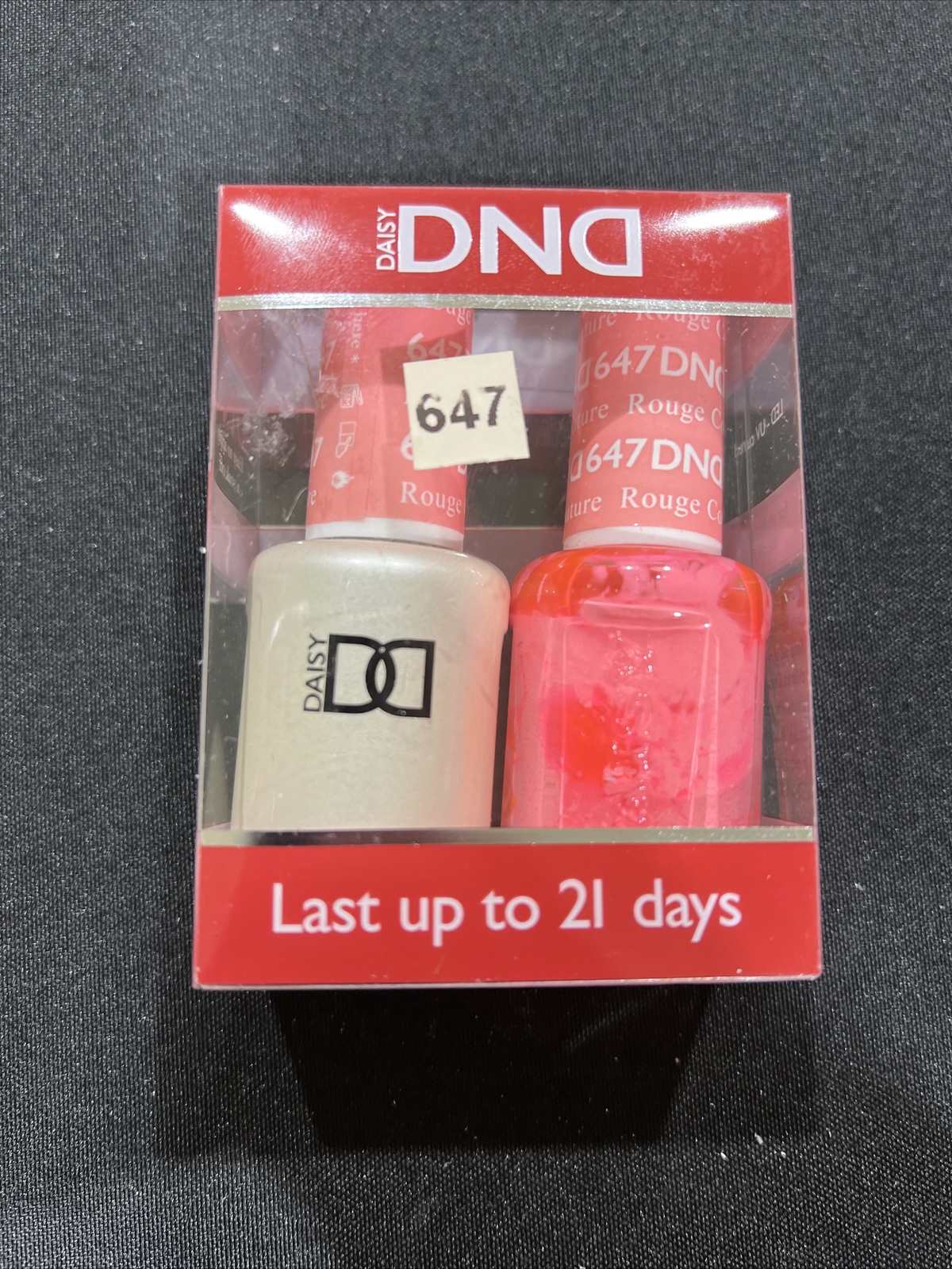 DND Gel Polish Duo Soak Off Gel & Nail Lacquer Set LED/UV .5 oz 15 ml ...