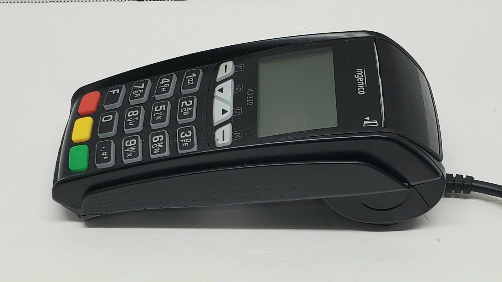 Ingenico Credit Card Terminal~Model ICT220-11T2371A~Untested | eBay