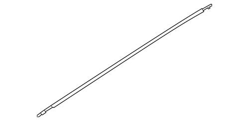 Genuine Kia Passengers Front Belt Molding 82220-M6000 | eBay