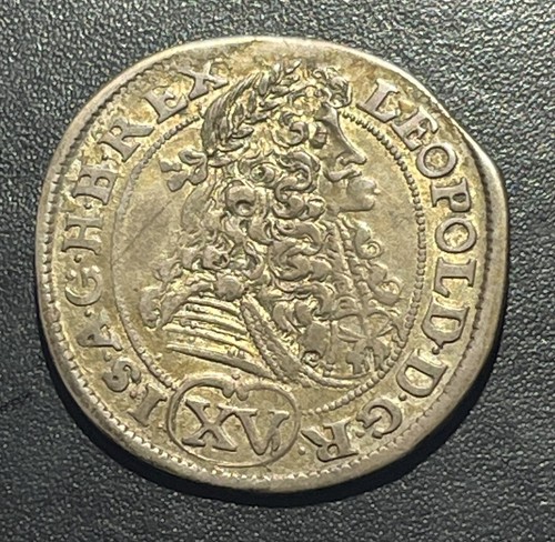 Hungary 1690 15 Kreuzers Silver Coin: Leopold I | eBay