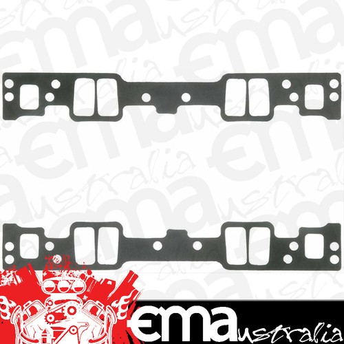Fel-Pro Gaskets FE1255 Chev SB Vortec Intake Gaskets 2.11" X 1.08 ...