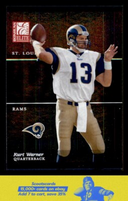 2003 Donruss Elite Kurt Warner #93 St. Louis Rams | eBay