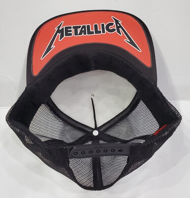 Metal Head Black Death Thrash Colors Red Snake Trucker Snapback Adjust ...