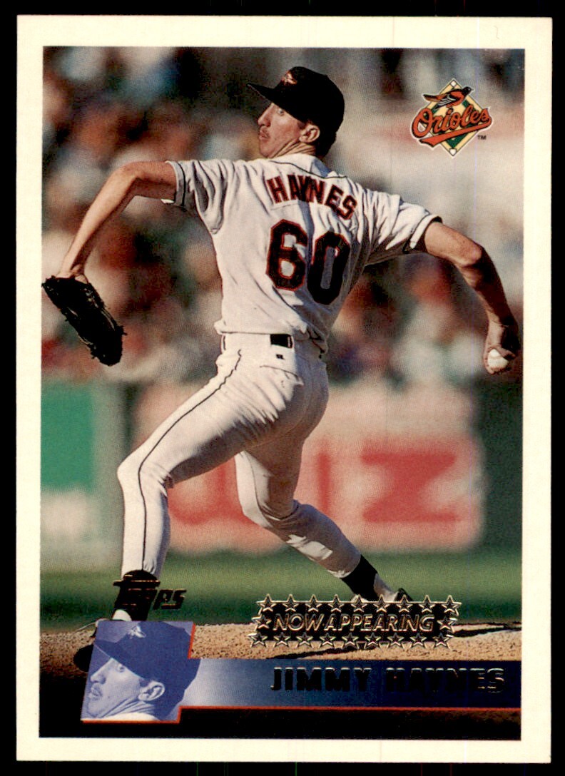 1996 Topps Jimmy Haynes Baseball Cards #354 | eBay