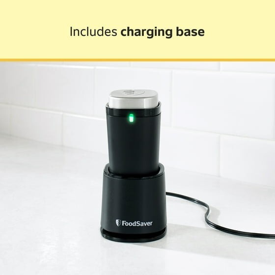 FoodSaver V1100 Cordless Handheld Food Vacuum Sealer, Black | eBay