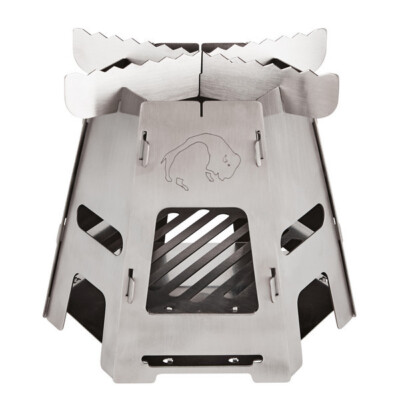 TATONKA HOBO BURNER - COLLAPSIBLE SOLID FUEL CAMP STOVE STAINLESS STEEL ...