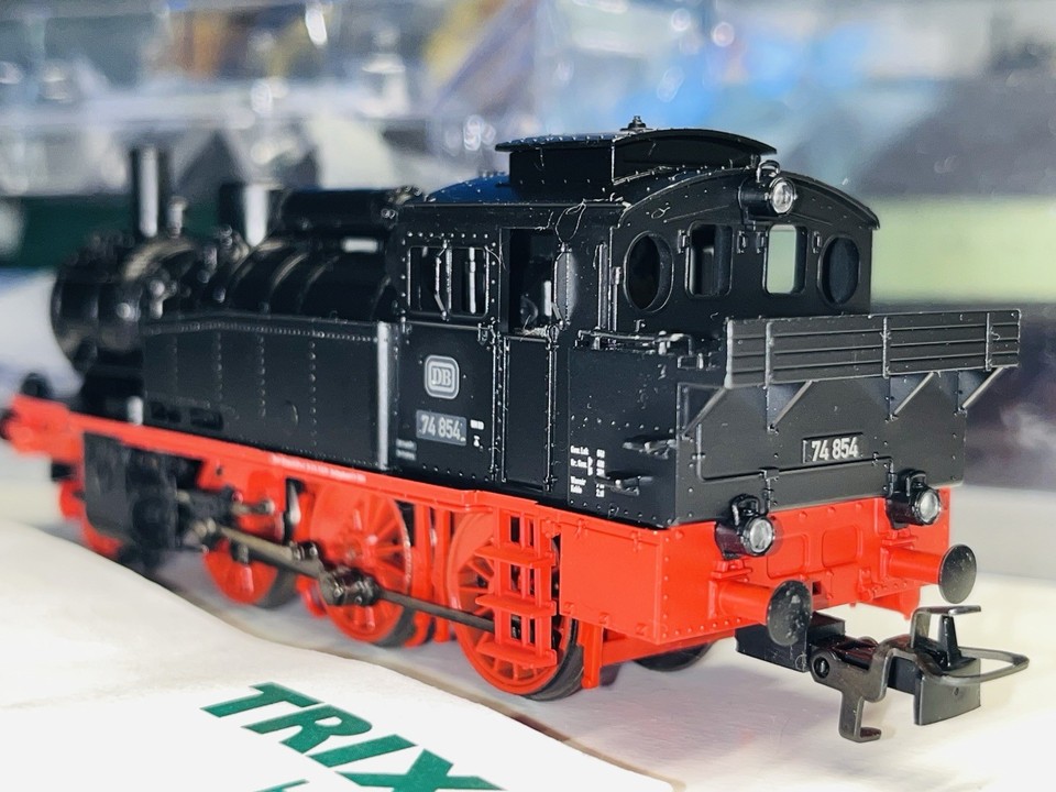 TRIX 21530 Steam Locomotive HO BR 74 DB DCC Digital With Sound Used | eBay