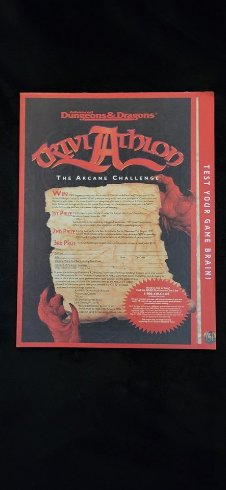 Conspectus Maps 1996 Dungeons Dragons Forgotten Realms Planescape ...