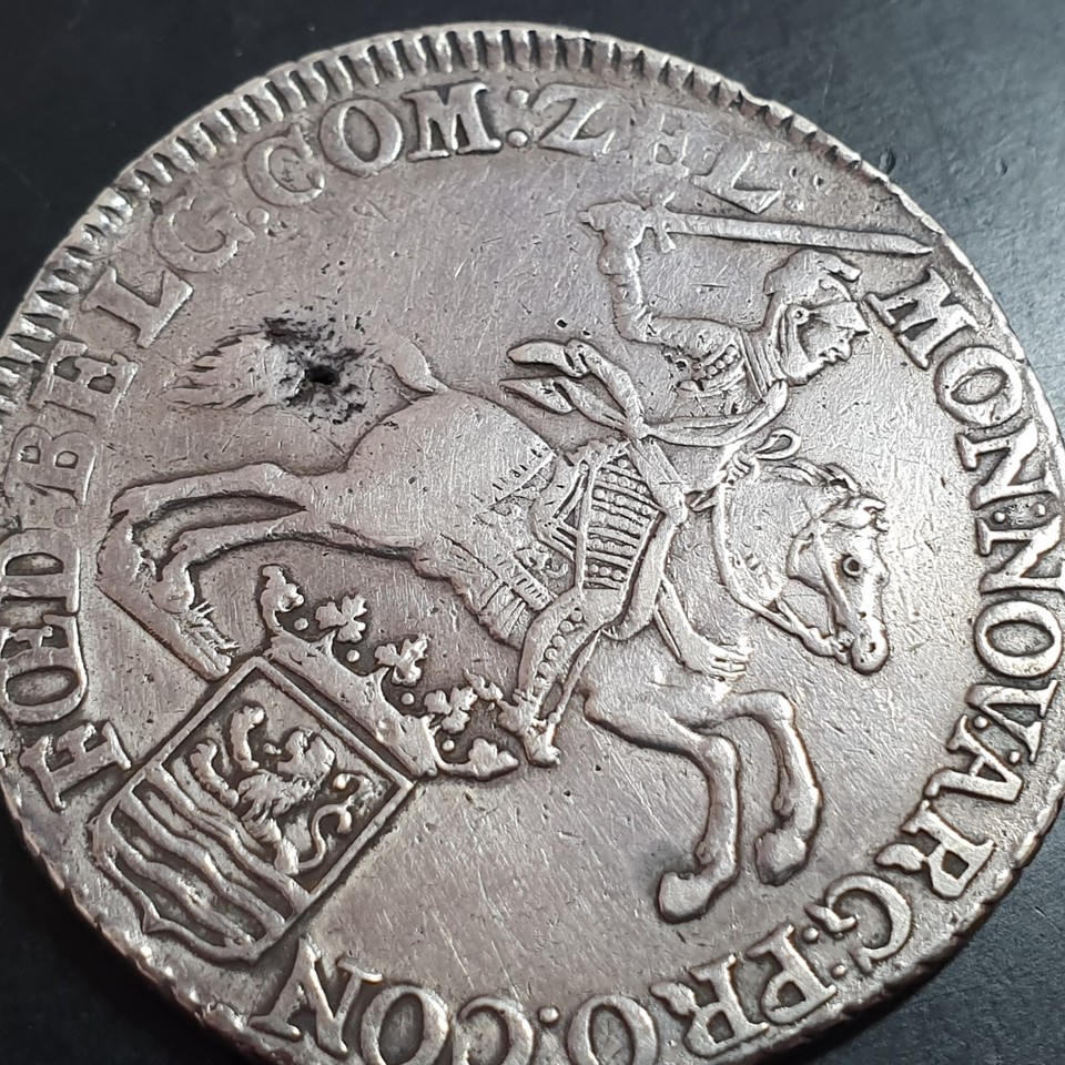 Netherlands Zeeland Ducaton Silver Horse Rider 1791 Sharp Detail | eBay