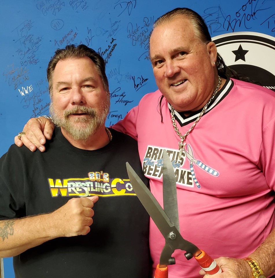 363 BRUTUS BEEFCAKE signed Wrestling Card w/COA FREE SHIPPING ! **BONUS ...