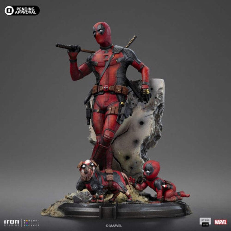 Deadpool & Wolverine: Deadpool 1:10 Statue | eBay