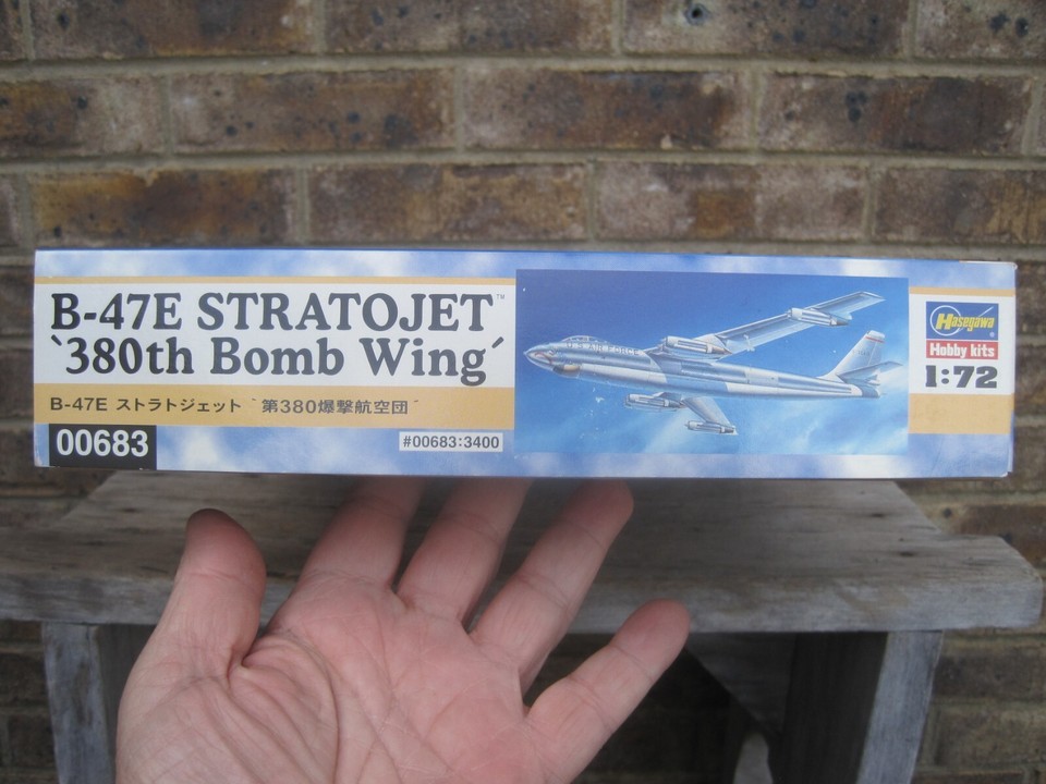 Hasegawa B-47E STRATOJET 380TH BOMB WING Plastic Model Kit #00683 | eBay