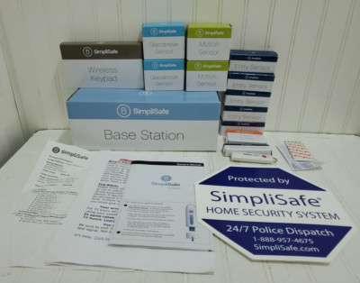 SimpliSafe Wireless 1st Generation Home Security Alarm System 14 Piece ...