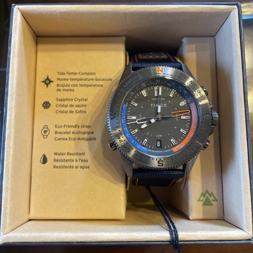 Timex Expedition North Tide-Temp-Compass 43mm Eco Fabric Strap Watch ...