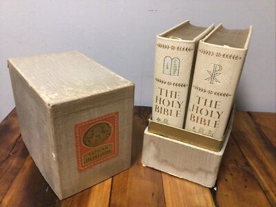 Vatican Heirloom Holy Bible Box Set New + Old Testament Rare | eBay