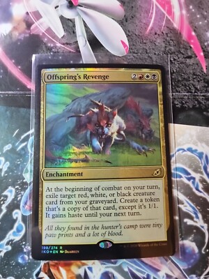 MTG Offspring's Revenge NM Ikoria: Lair of Behemoths 198/274 Foil Rare ...