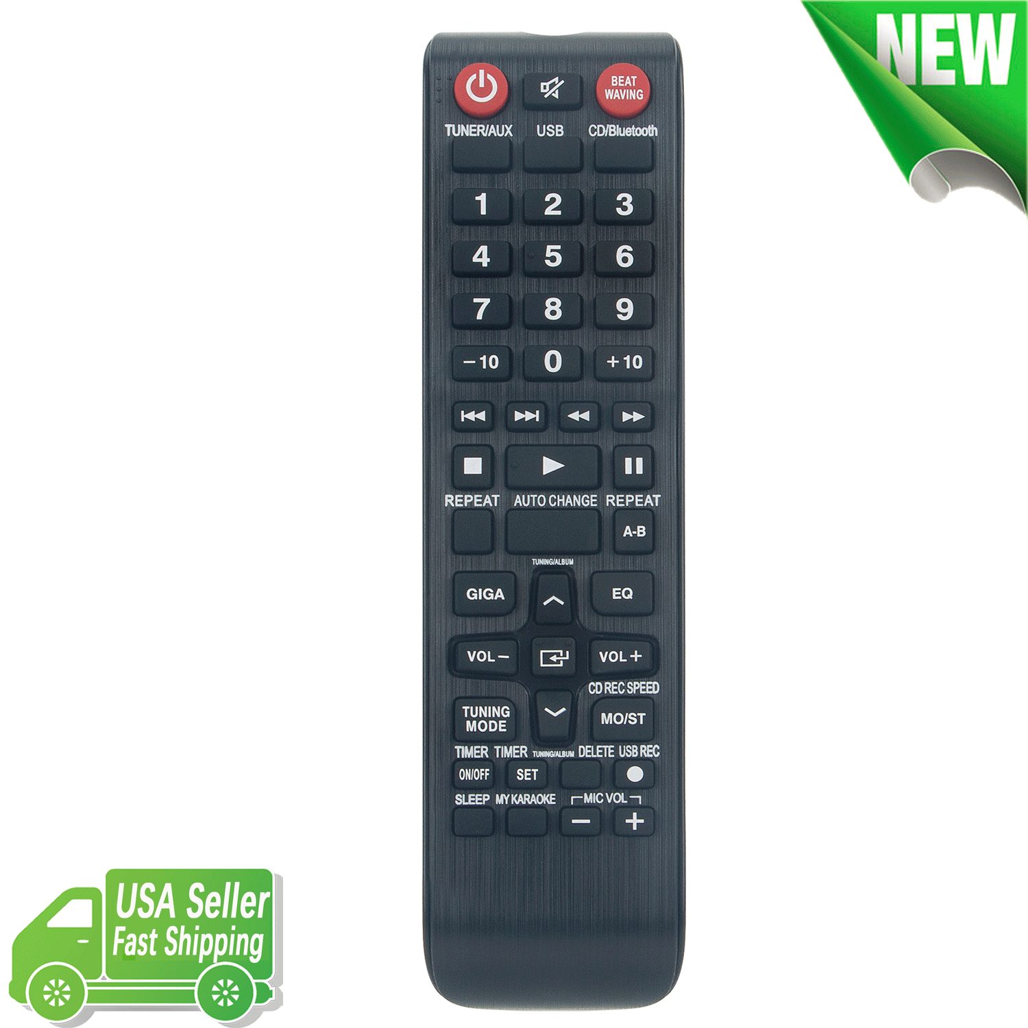 AH59-02553A Replaced Remote Control for Samsung HI-FI Component System ...