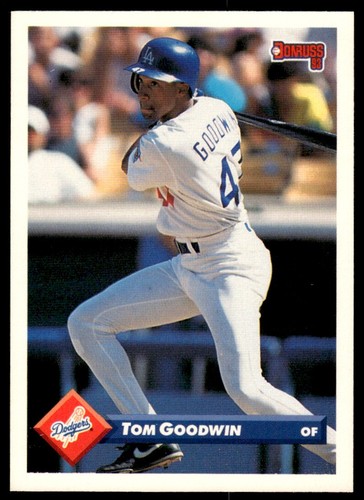1993 Donruss Baseball Card Tom Goodwin Los Angeles Dodgers #640 | eBay