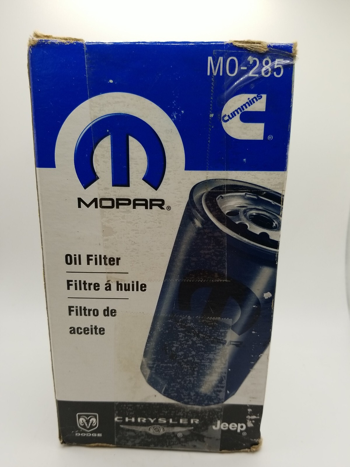 MOPAR MO-285 - cross reference oil filters | oilfilter-crossreference.com