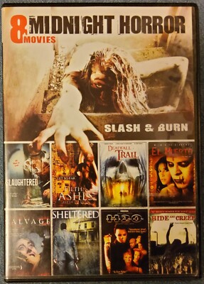Midnight Horror Collection (8 Movies) Slash & Burn DVD's | eBay