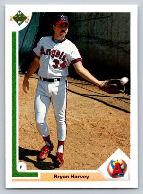 1991 Upper Deck #592 Bryan Harvey California Angels | eBay
