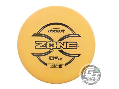 NEW Discraft ESP FLX Zone 172g Marigold Black Stamp Putter Golf Disc | eBay
