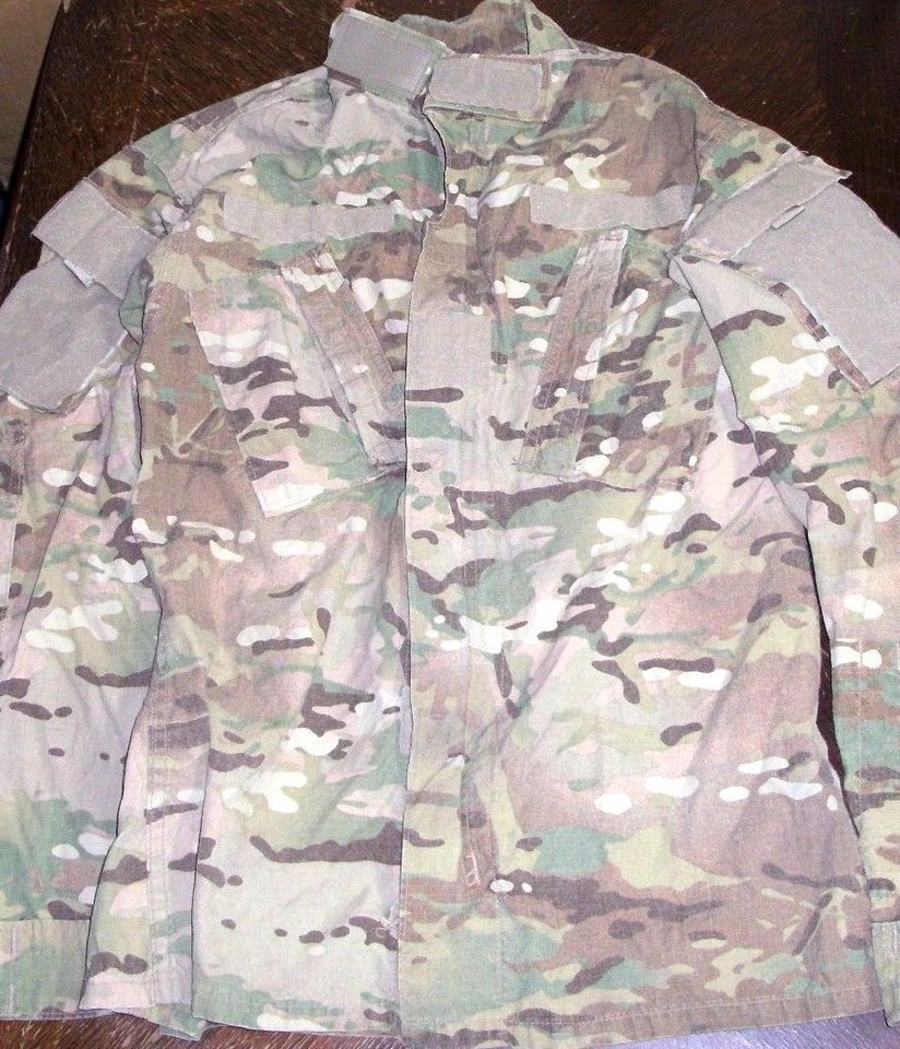 MULTICAM JACKET FRACU FLAME RESISTANT INSECT GUARD HUNTING RIPSTOP ALL ...