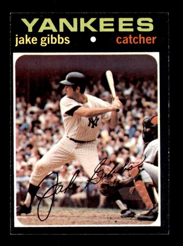 1971 Topps Baseball #382 Jake Gibbs NM *d2 | eBay