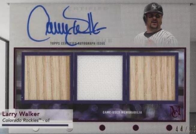 2024 Topps Museum Collection - Single-Player Signature Swatches Triple ...