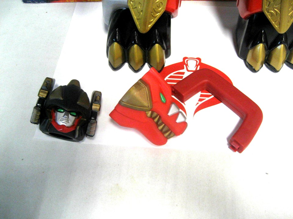 Power Rangers Jumbo Action Figure Dino Thunder Thundersaurs Megazord w ...