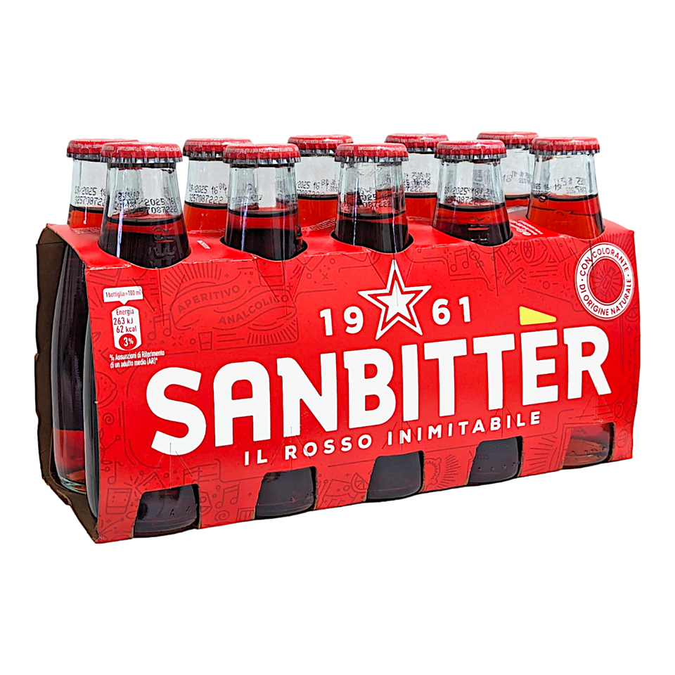Sanbitter San Pellegrino Red Bitter Non-Alcoholic Aperitif 4 packs (10 ...