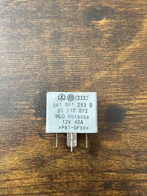 USED FACTORY OEM MULTIFUNCTION 12V 40A RELAY #53 AUDI VW 8K0951253 | eBay