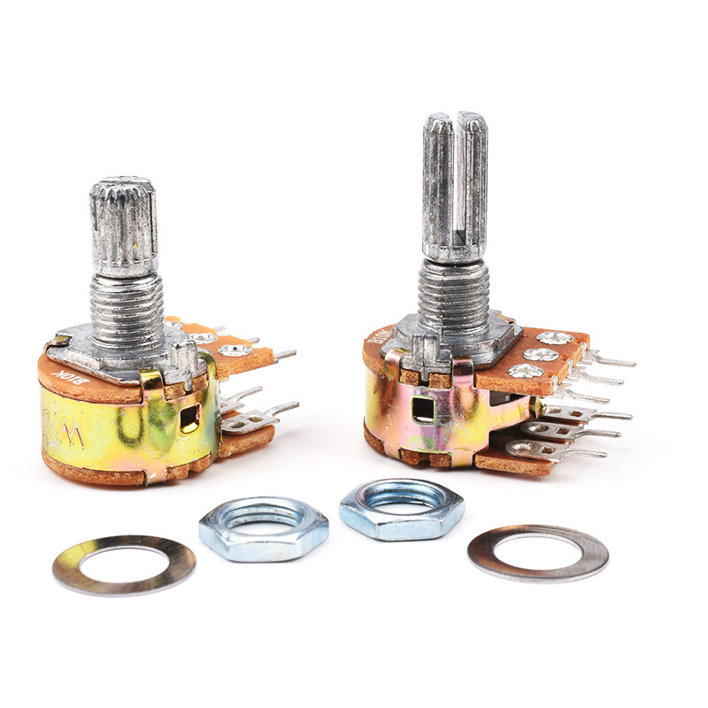 Variable Resistor B1K to B1M Adjustable Resistance Linear Taper ...