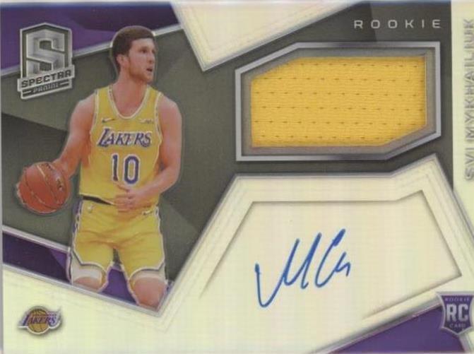 2018-19 Panini Spectra - Rookie Jersey Autographs Svi Mykhailiuk #132 / ...