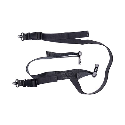 Tactical High Performance Rifle Sling Hands-Free Made in USA , BlackOut ...
