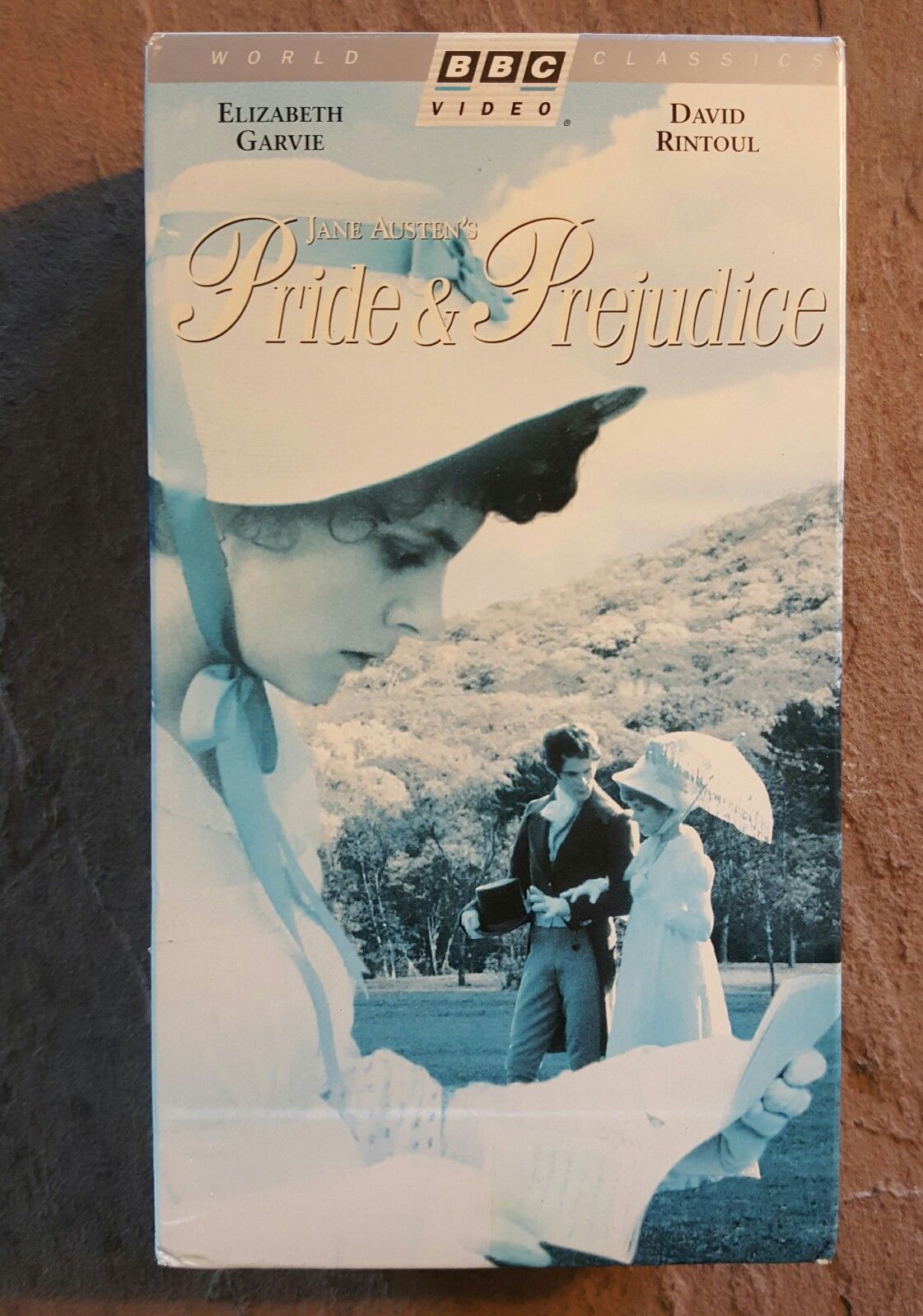 BBC Video Jane Austen's Pride & Prejudice VHS Elizabeth Garvie David ...