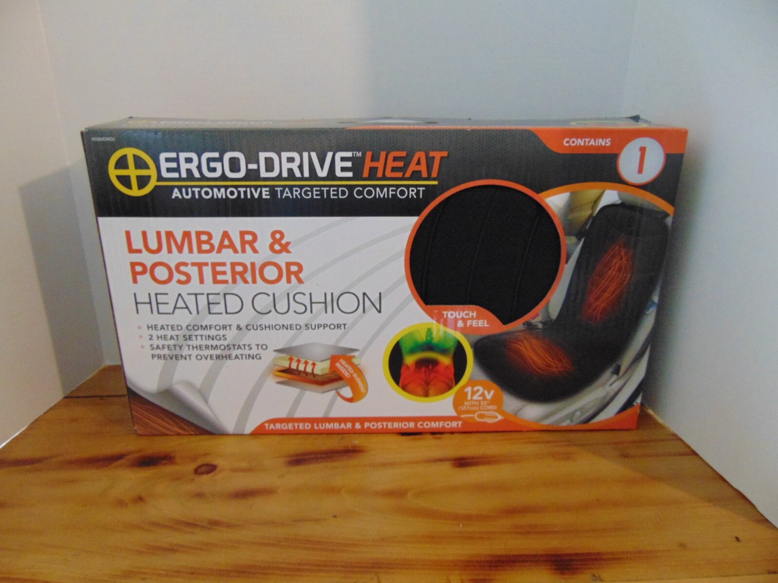 Ergo-Drive Automotive Targeted Comfort Lumbar & Posterior Heated Seat ...