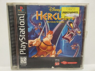 Disney's Hercules Sony PlayStation PS1 Complete Tested Video Game | eBay