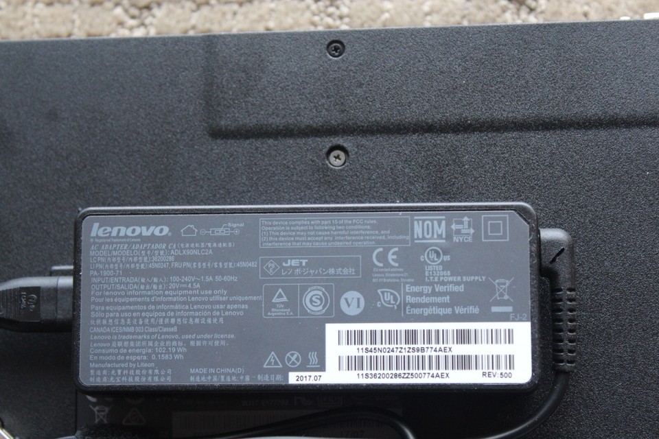 Lenovo 40A2 Ultra Dock With 90w Power Supply | eBay