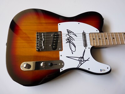 Brad Whitford Tom Hamilton Aerosmith Signed Autographed Guitar Beckett ...