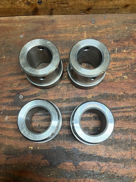 Cat 308 mini excavator bucket pin boss bushings 50mm weld in (Includes ...