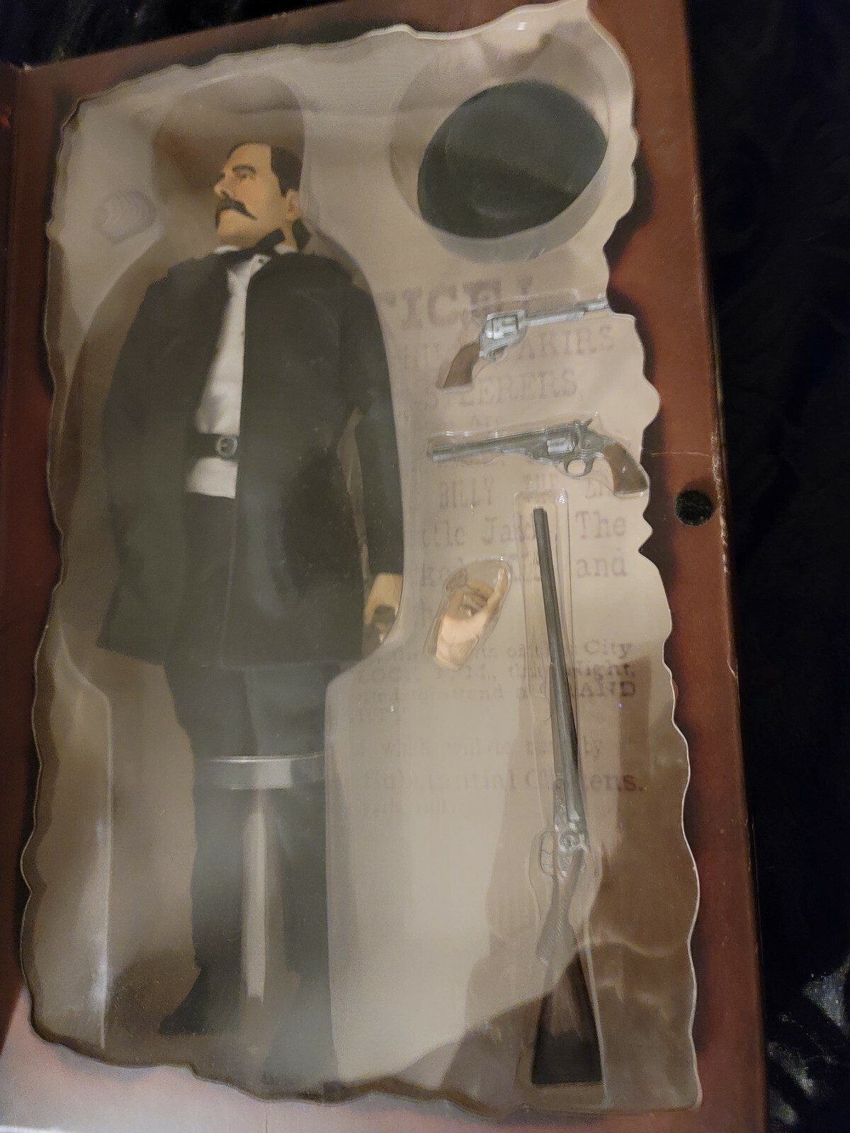 Sideshow Six gun Legends Wyatt Earp 12 inch Action Figure | eBay