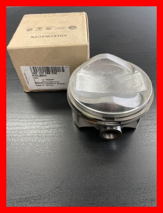 OEM VW AUDI TOUAREG A6 A7 Q5 Q7 ENGINE PISTON WITH RINGS 06E 107 065 DM ...